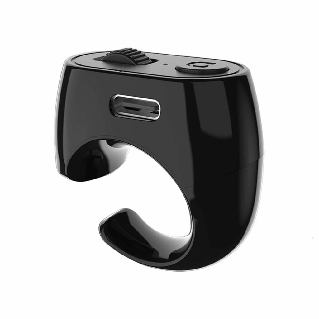 Bluetooth-совместимый пульт для записи видео на телефон, Черный