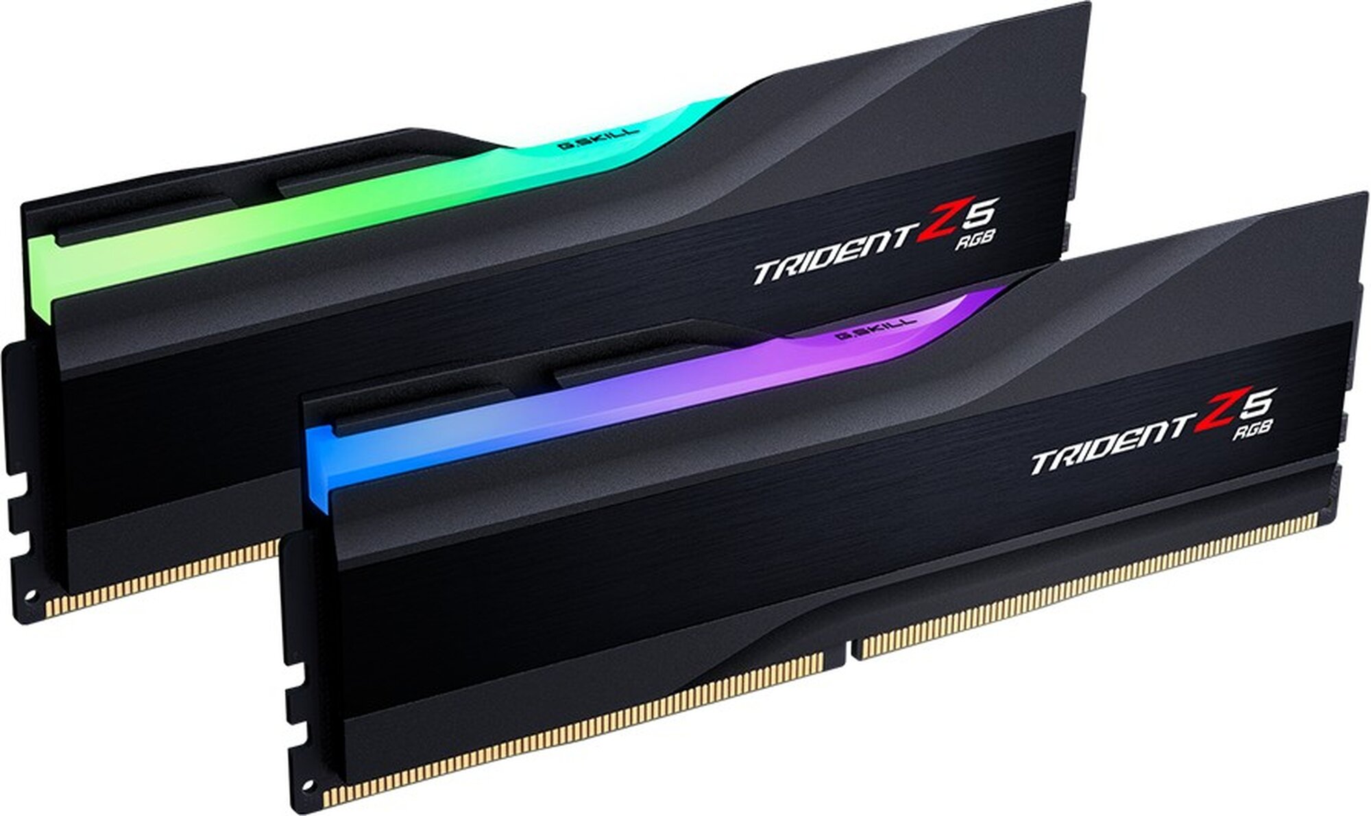 Модуль памяти DIMM DDR5 32Gb, 6400Mhz, 2x16Gb, G.Skill Trident Z5 RGB Black (F5-6400J3239G16GX2-TZ5RK)