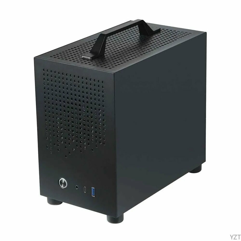 Корпус Micro-ITx PC SKTC A17 SGCC Computer Black
