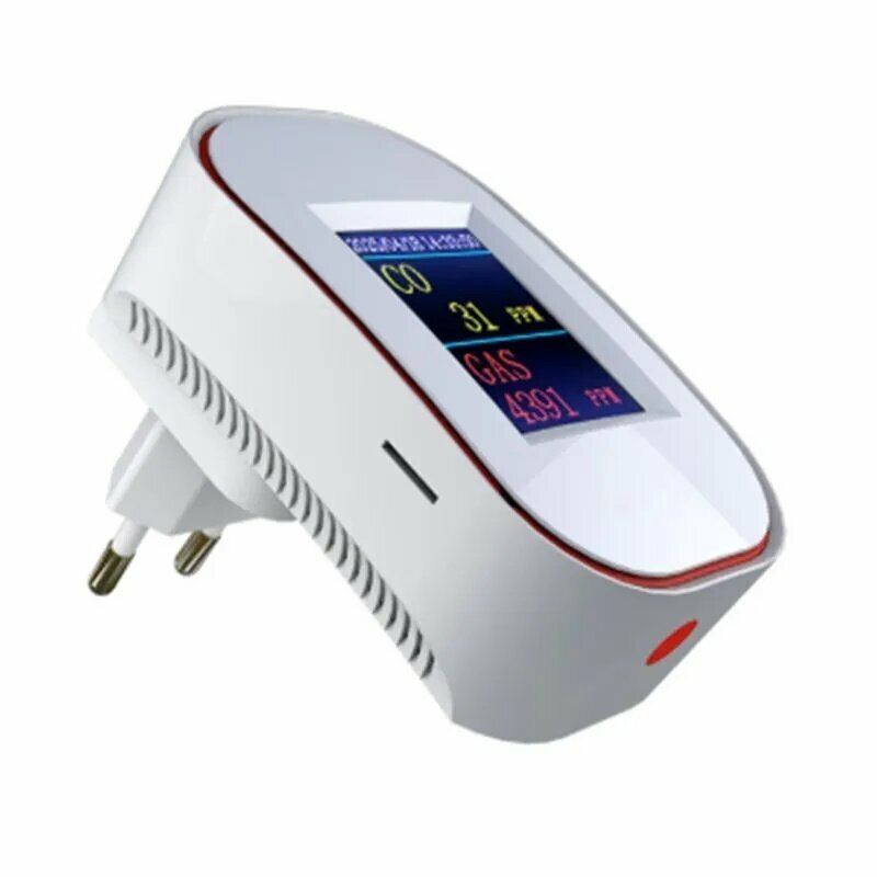 T7Tuya Smart Life Wi -Fi Монооксид Co & Gas Detector CH4 Methan Methen Hoognable Leakage Угольный Датчик Аварийного Сигнала.
