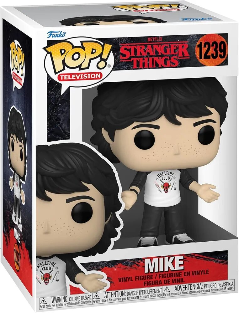 Фигурка Funko POP! TV: Stranger Things - 1239 Mike