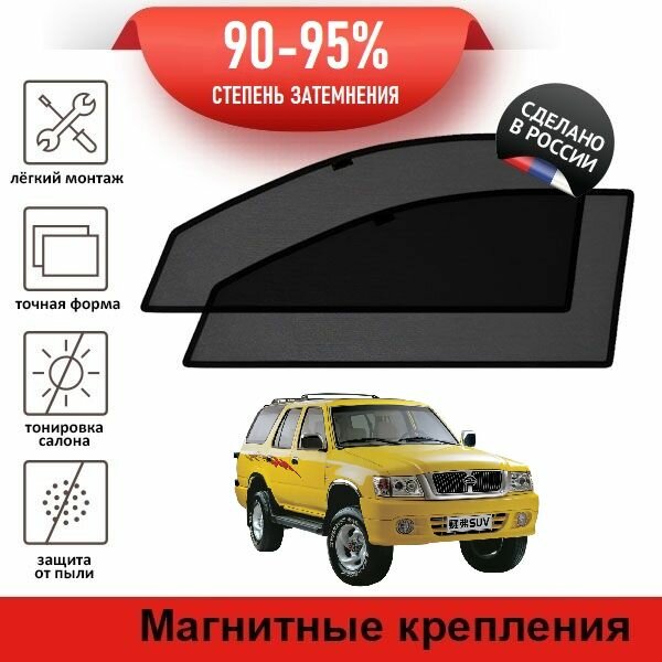Автошторки LATONIK PREMIUM на GREAT WALL SAFE 1 (01-10)