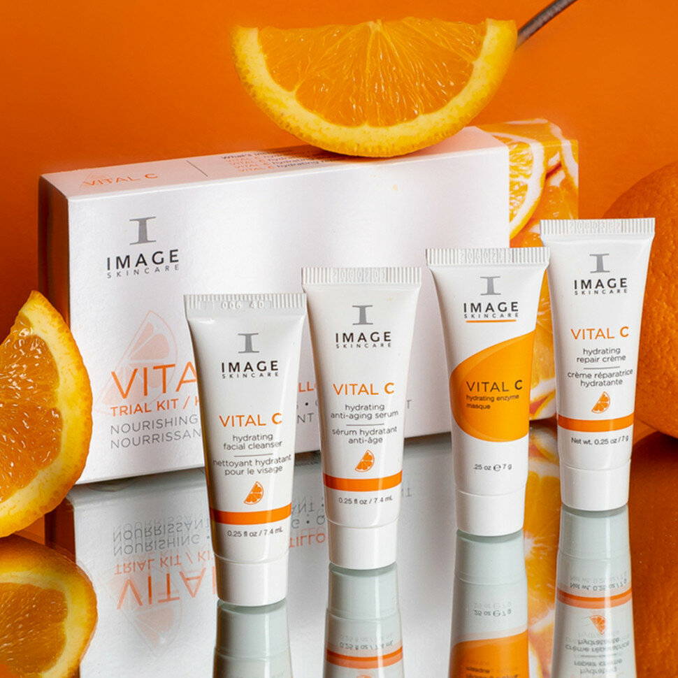 Image Skincare Дорожный набор косметики для ухода VITAL C trial kit, 50 г