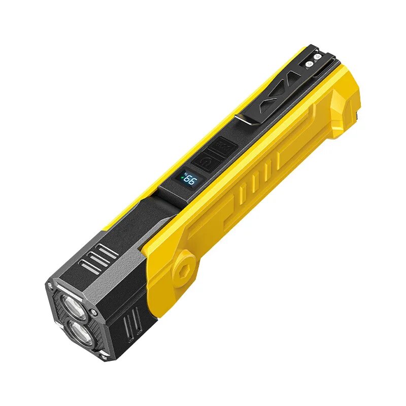 Многофункциональный перезаряжаемый фонарь LED+COB
