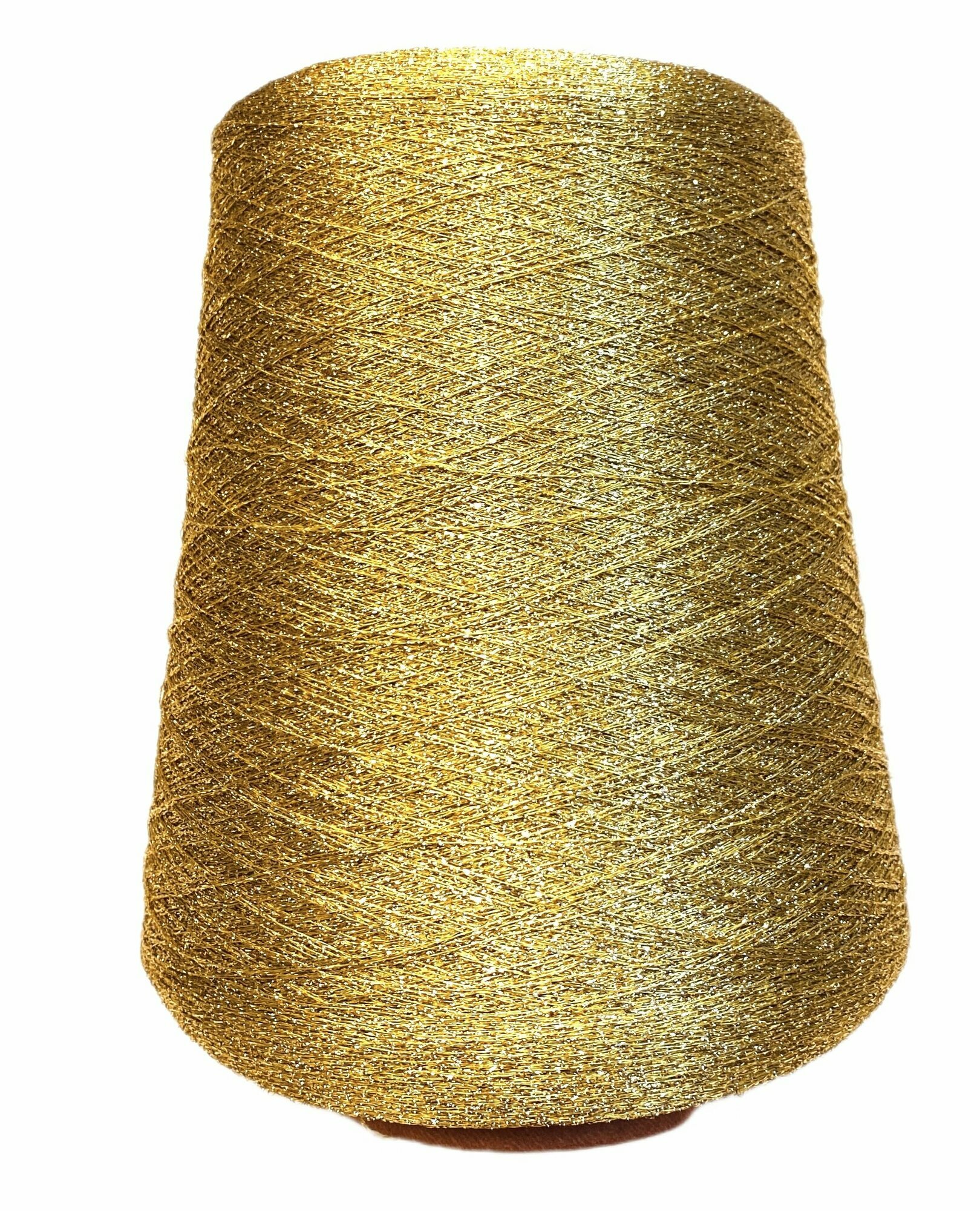 Пряжа на бобине (Италия) Нить люрекс 100г-2100 м 64% вискоза 36% п/э 120г