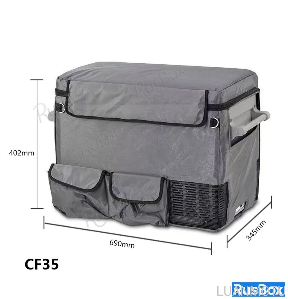 Термо чехол для автохолодильника Alpicool CF35 35 л Серый