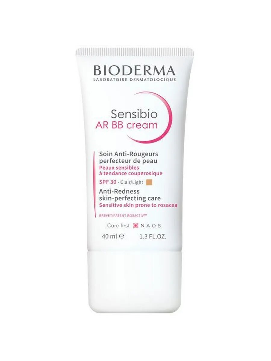 Bioderma Sensibio AR ВВ-крем, крем для лица, SPF30, 40 мл, 1