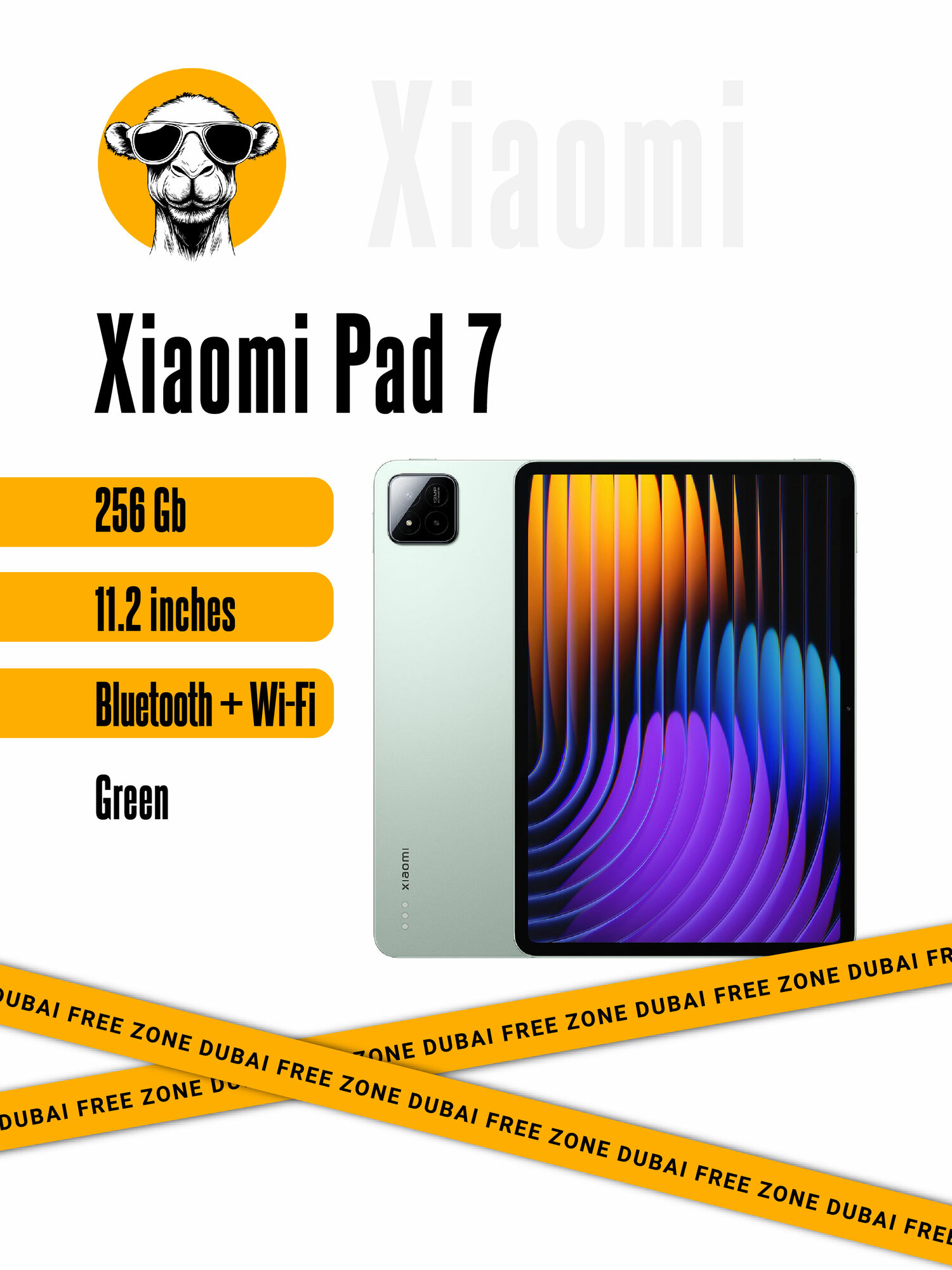 Планшет Xiaomi Pad 7 8/256Gb Green/Зеленый