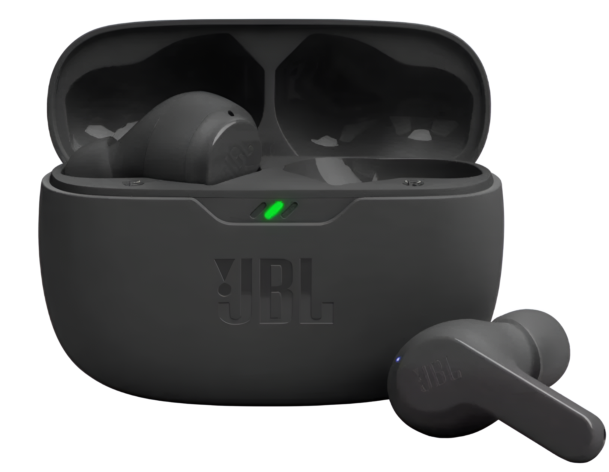 JBL Наушники беспроводные с микрофоном JBL Wave Beam, Black, черные