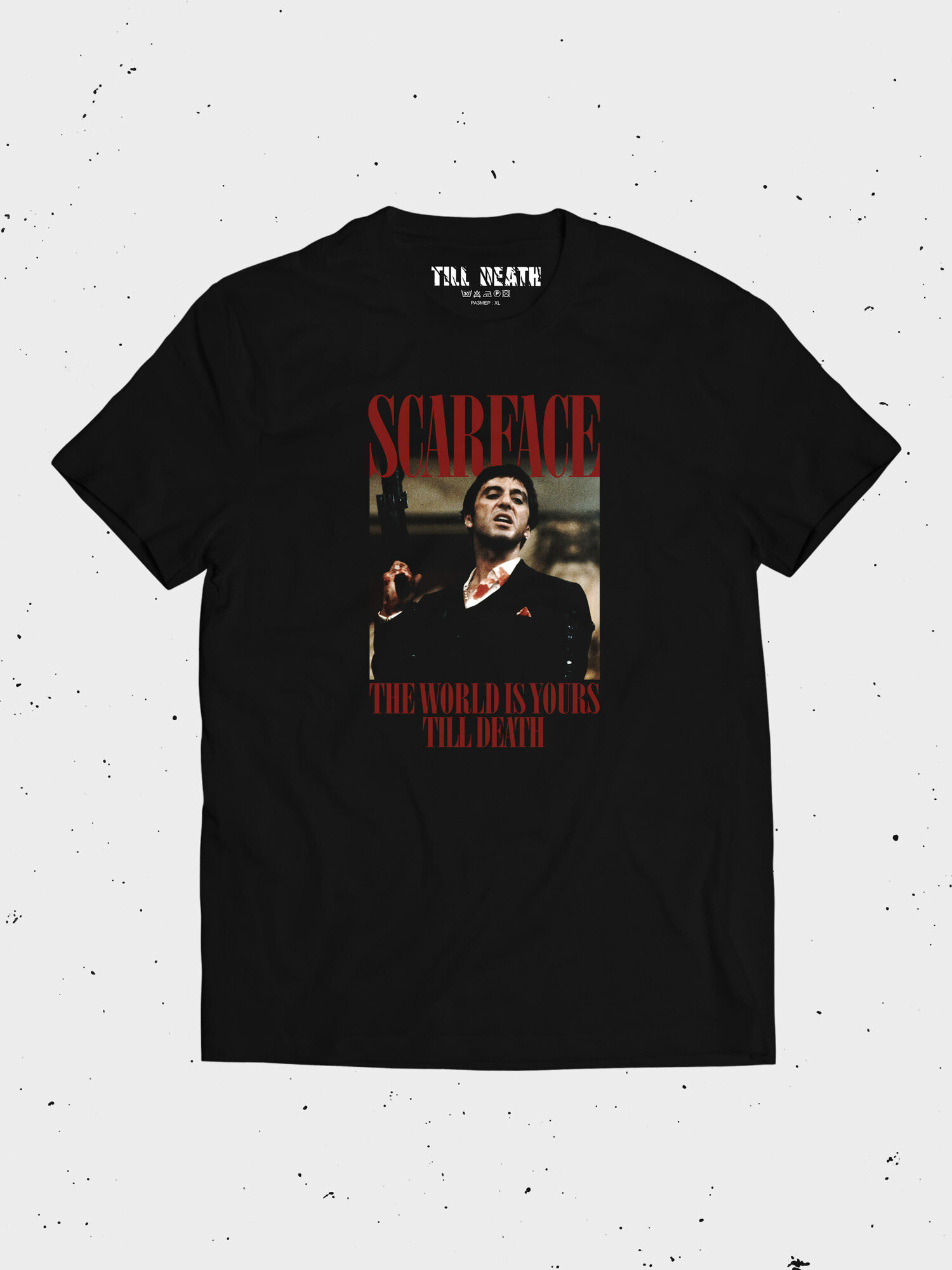 Футболка Scarface Tony Montana Лицо со шрамом