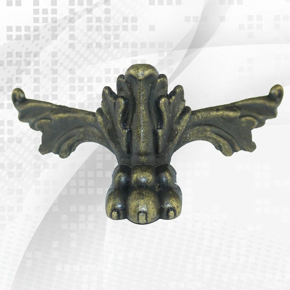 Подставка Для Мебели Из Цинкового Сплава, Бронзового Цвета, Форма Ножки Животного, 2 Штуки, Защита И Декор