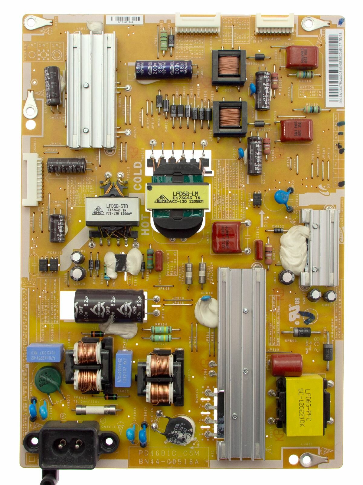 BN44-00518A PD46B1D_CSM блок питания для телевизора Samsung UE37ES6307U
