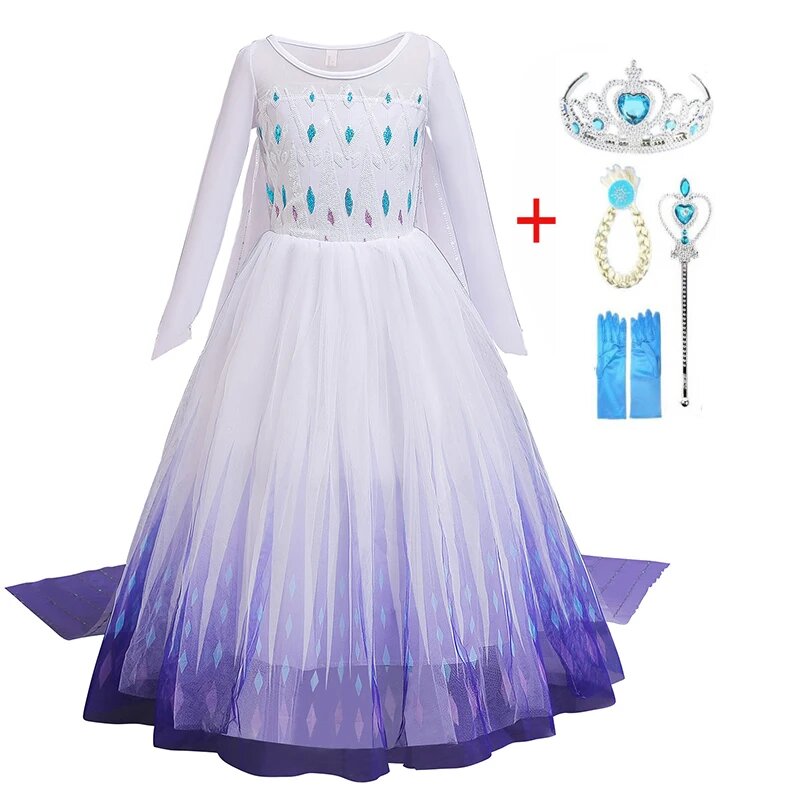 Платье Эльза для девочки 10T, set2