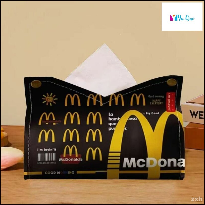 Держатель для салфеток "McDonald's", в стиле бренда, яркий дизайн