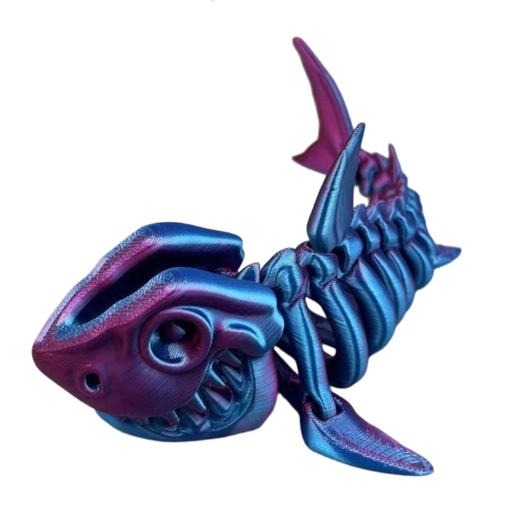 Подвижная модель акулы, 3