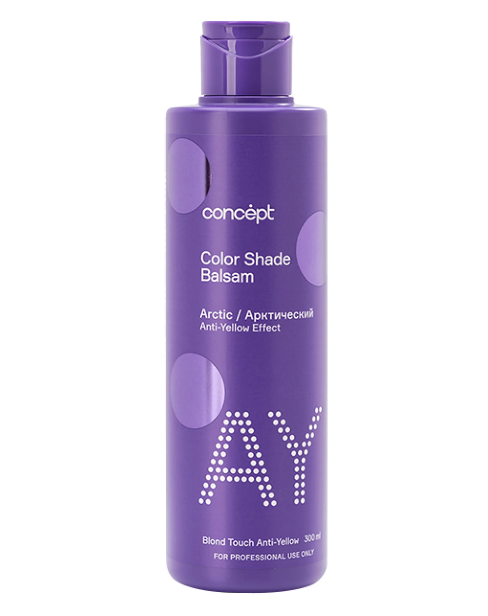 Оттеночный бальзам для волос нейтрализующий желтизну эффект "Арктический Блонд"
