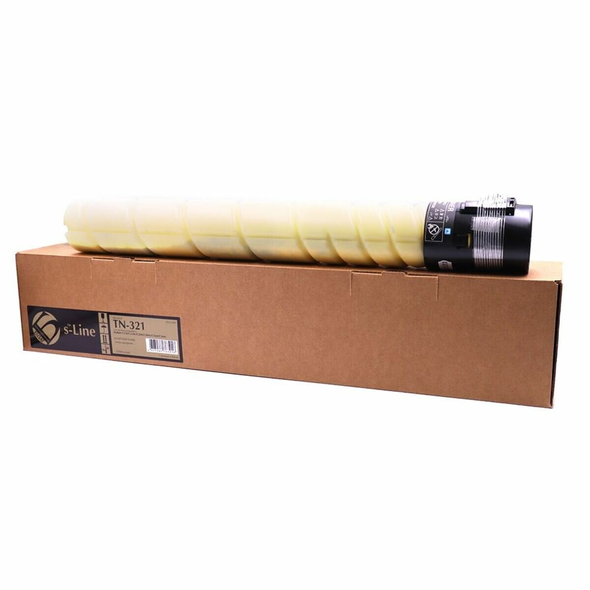 Картридж булат s-Line TN321Y для Konica Minolta bizhub C224, bizhub C284 (Жёлтый, 25000 стр.)