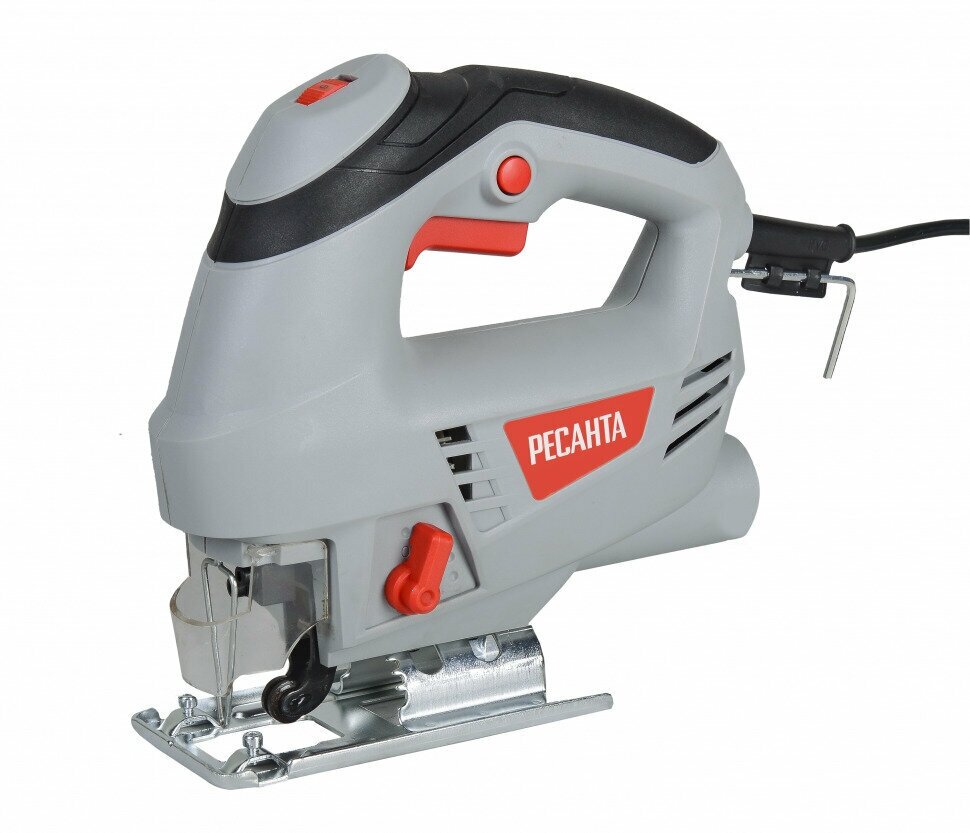 Лобзик электрический Ресанта Л-65/650, 650 Вт, 500-3000 ход/мин, пропил дерево 65 мм