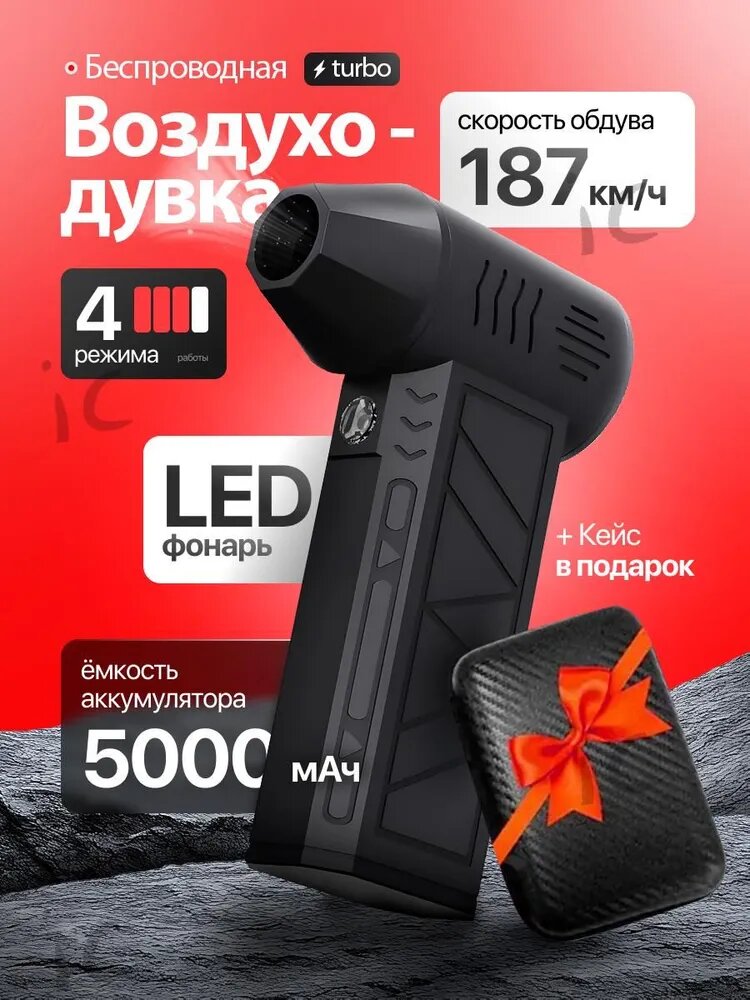 Воздуходувка портативная