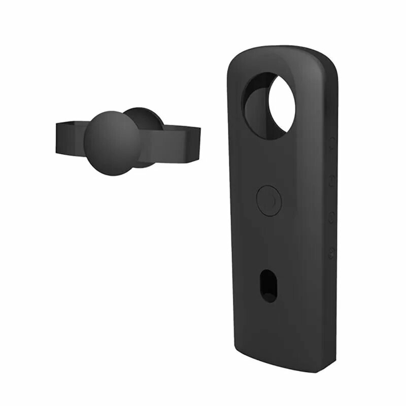 (1 шт.) Подходит для спортивной камеры Ricoh Theta SC2 360 с силиконовой защитой-черный