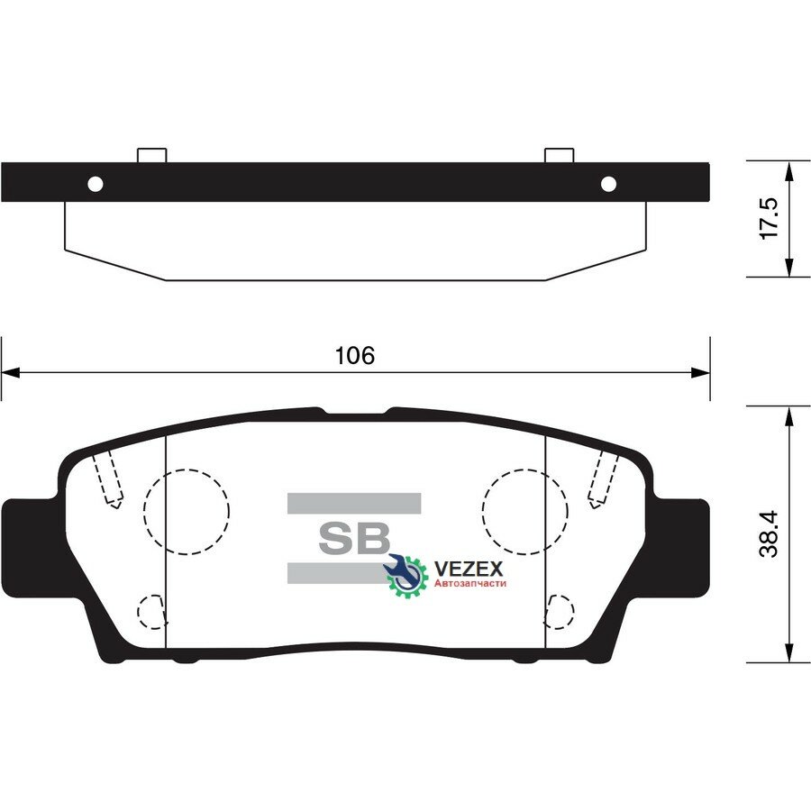 SANGSIN BRAKE SP2022 SP2022 колодки дисковые пер!\ Toyota Camry 3.0 91-96/Celica 2.0 93-99