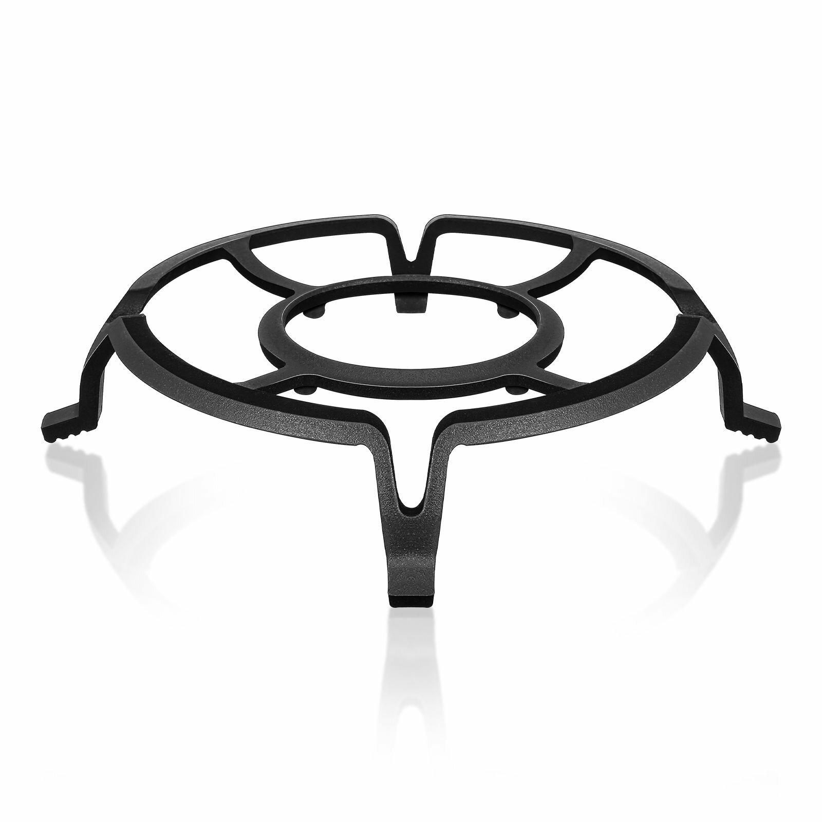 Железная подставка-решётка для газовой плиты с четырьмя опорными лапками