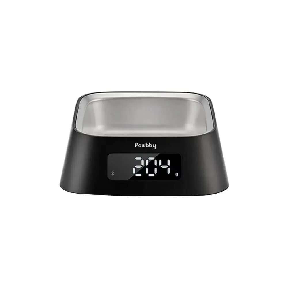Pawbby Smart Pet Bowl Умная миска для кошек и собак, интерактивная, 500 мл, черная