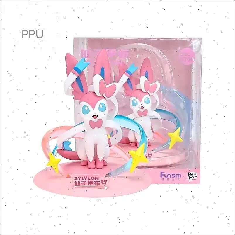 Фигурки Покемон Funism Сильвеон 10.4cm фигурка аниме Pokemon для девочек на подставке