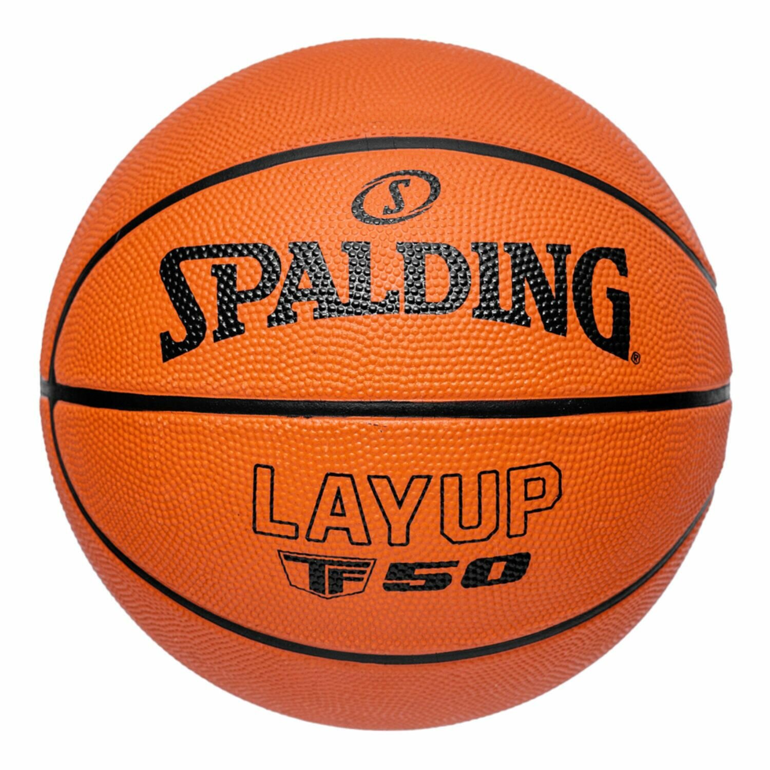 Баскетбольный мяч Spalding TF-50 LAYUP, Decathlon, Цвет: Тициан / Оранжевый / Оранжевый, Размер: 5