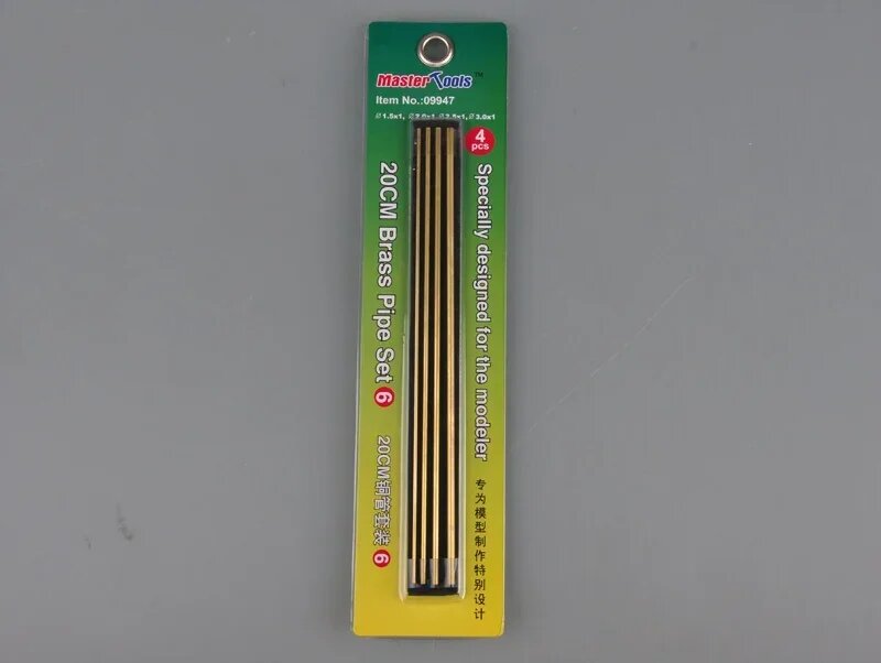 Набор латунных трубок Master Tools 20см, 4 шт, Color: 09947