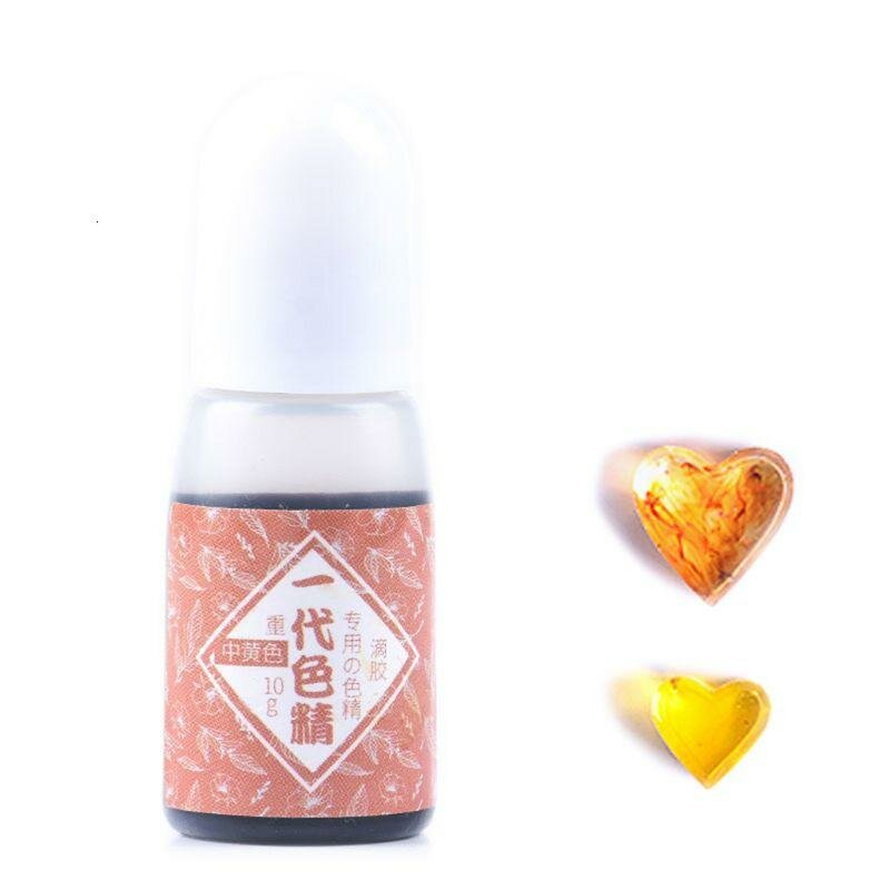 Пигмент для эпоксидной смолы, 20 цветов, Желтый