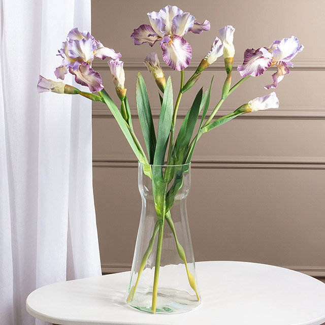 Искусственный цветок Ирис - Carmelo 80 см, EDG, 215639-62