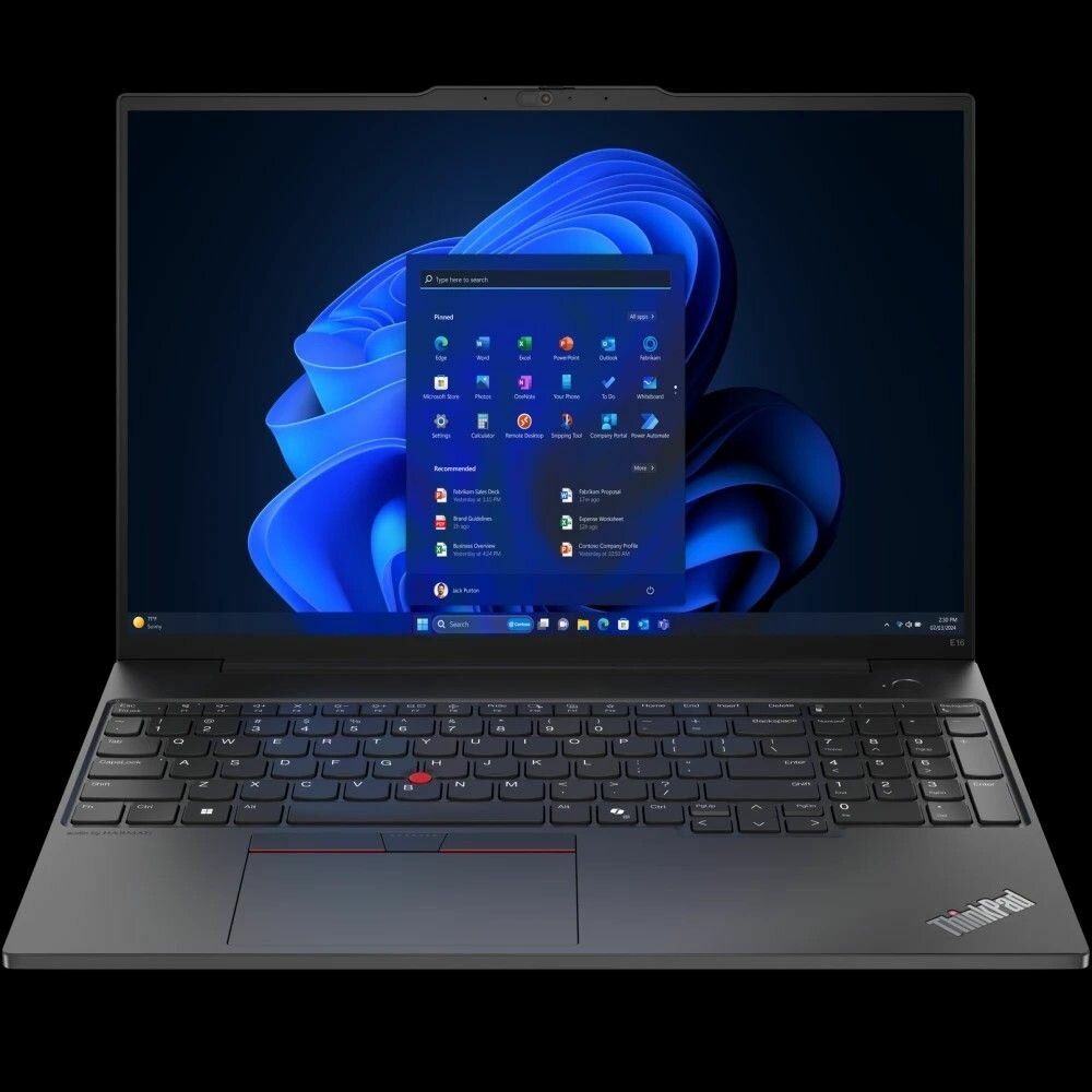 Lenovo Ноутбук ThinkPad E16 G2 21M6S1F000 клав. РУС. Грав. Black 16"