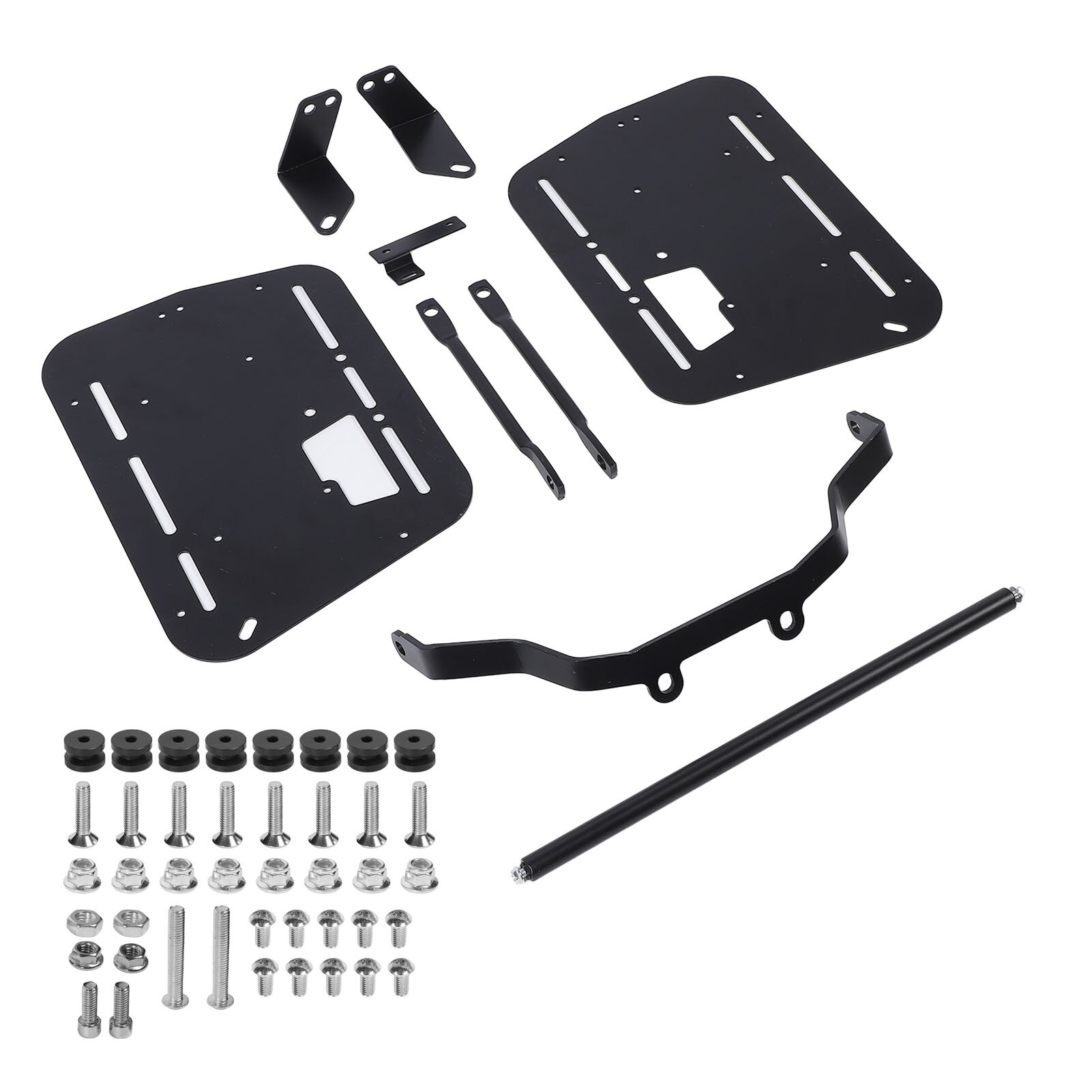 Комплект кронштейнов для боковых кофров мотоцикла, сталь, надежная фиксация