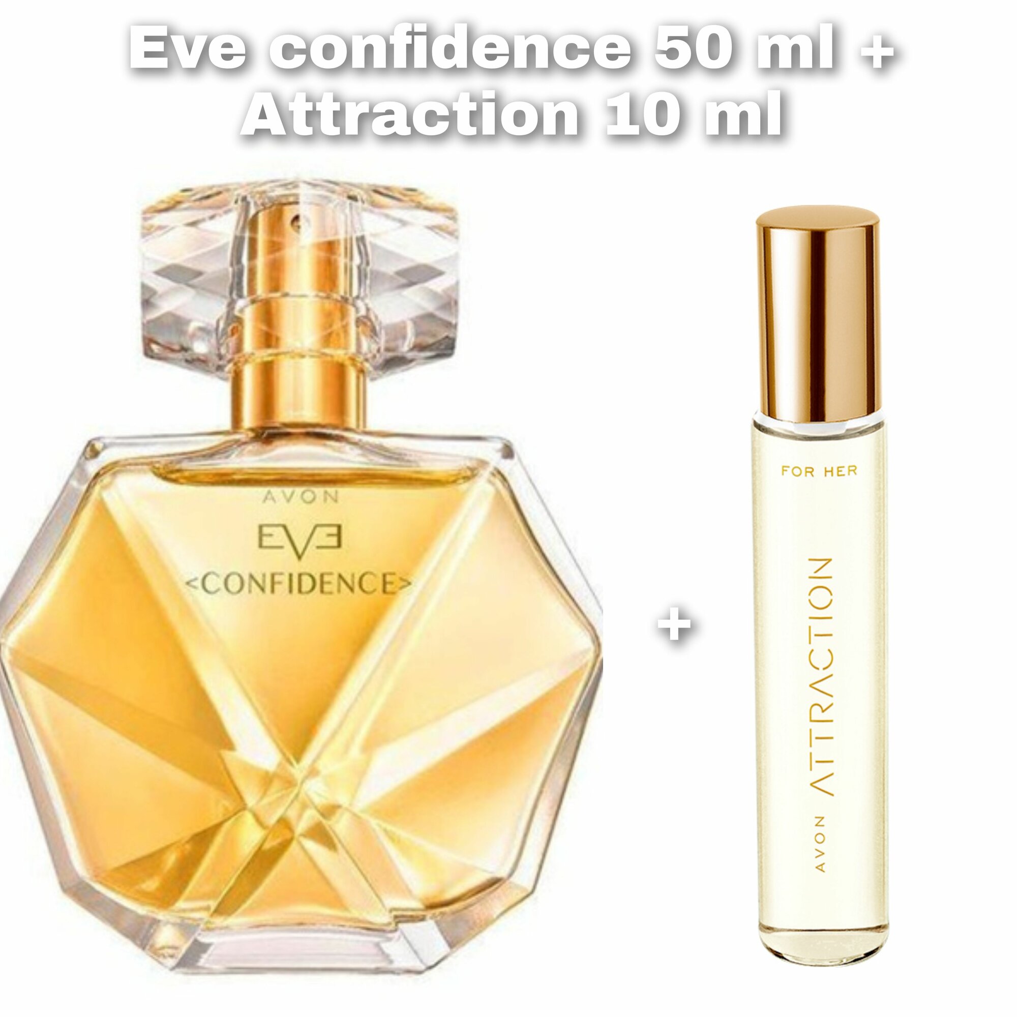 Eve Confidence 50ml + Attraction 10 ml Парфюмерная вода