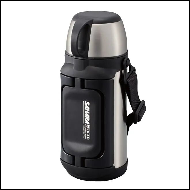 Tiger Sahara Термос, 1.49 л, вакуумный, для путешествий, из нержавеющей стали, с ручкой и креплением