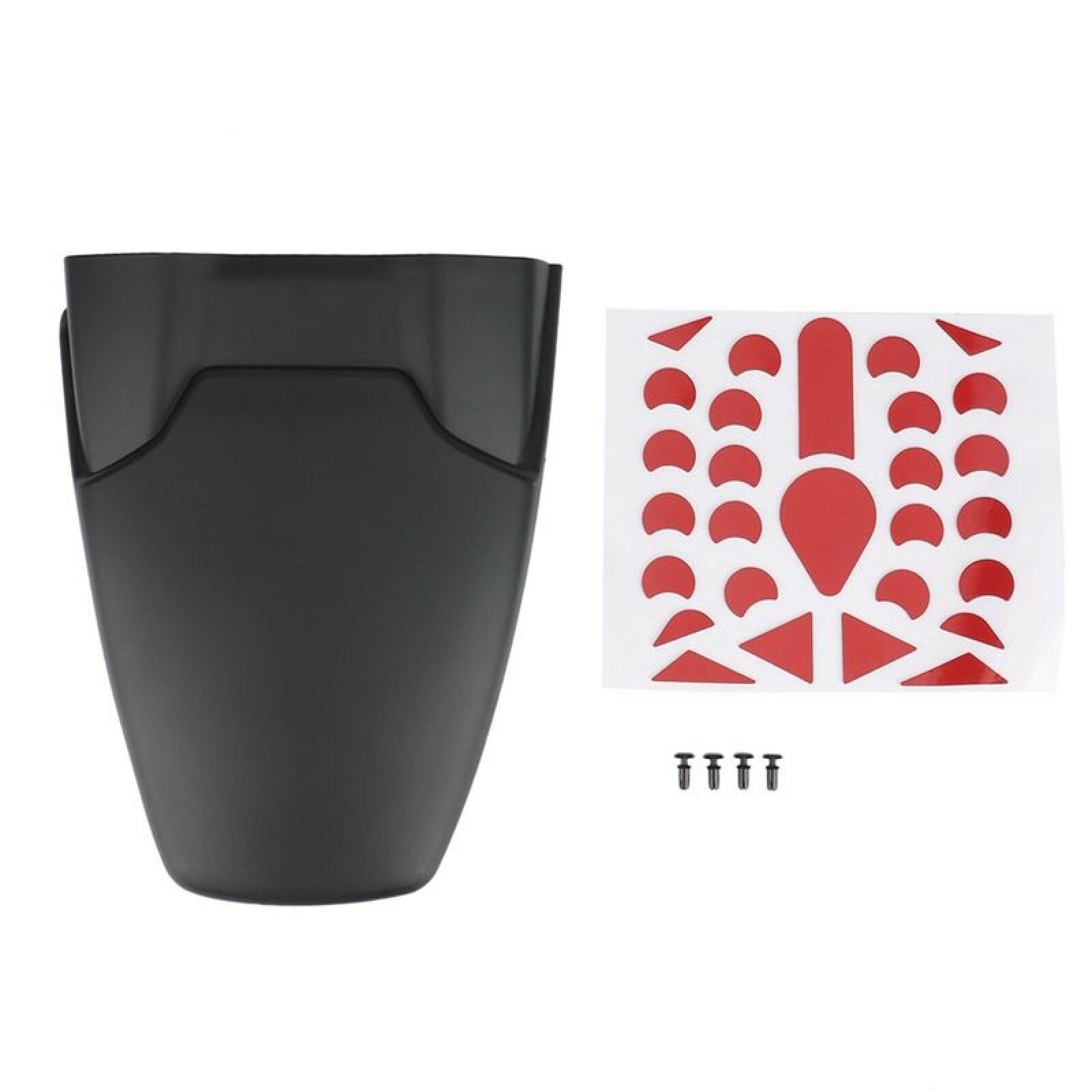 Заднее крыло мотоцикла MyPads для YAMAHA MT07 и XSR700 черное из легкого пластика