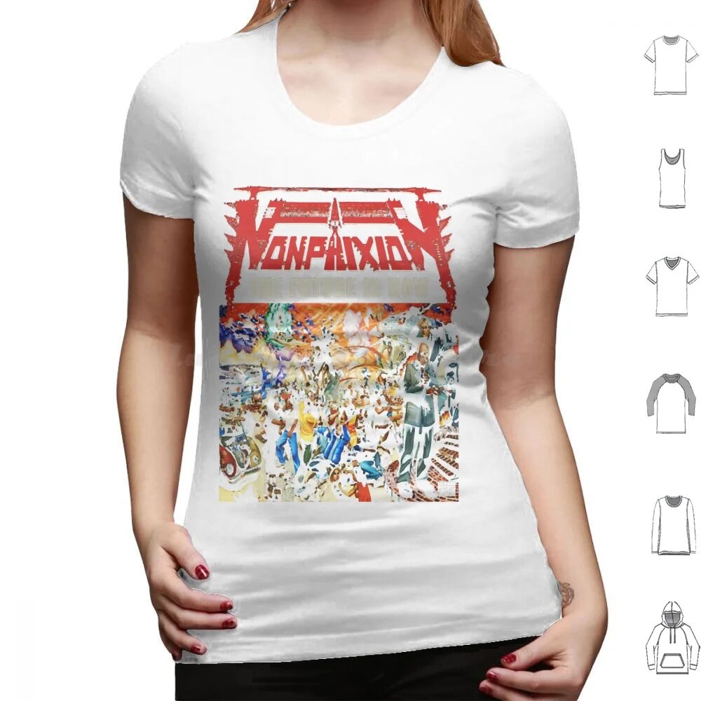 Белая футболка Non Phixion Nas Illmatic, размер L