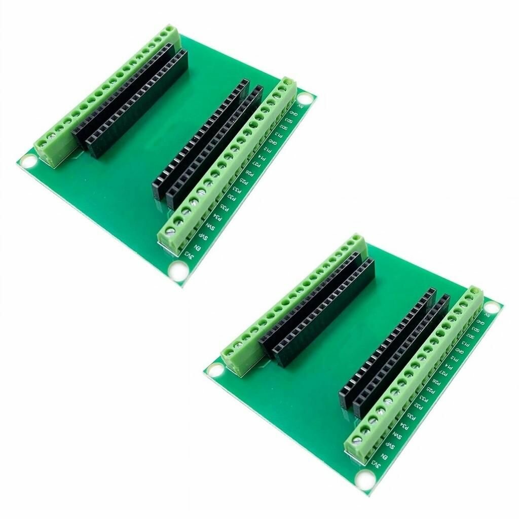 Адаптер терминала для платы разработки, 38 контактов, 2шт