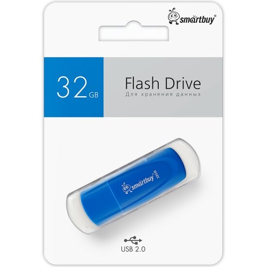 USB флешка Smartbuy 32Gb Scout blue USB 2.0