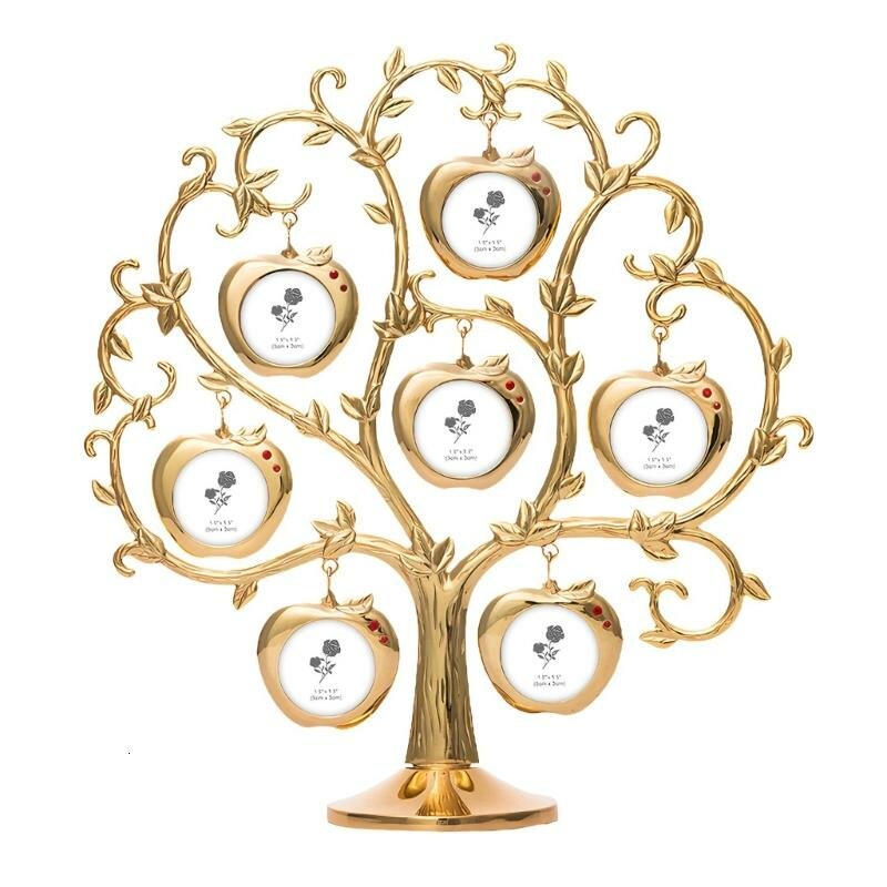 Фоторамка «Семейное древо», Золото. - Кулон