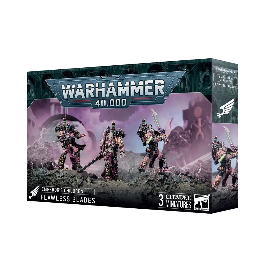 Набор миниатюр Warhammer 40000 EMPEROR'S CHILDREN: FLAWLESS BLADES
