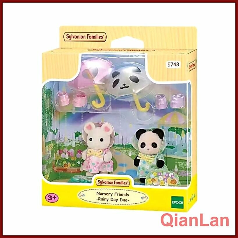 Sylvanian families коллекционных кукол Rainy Day Duo