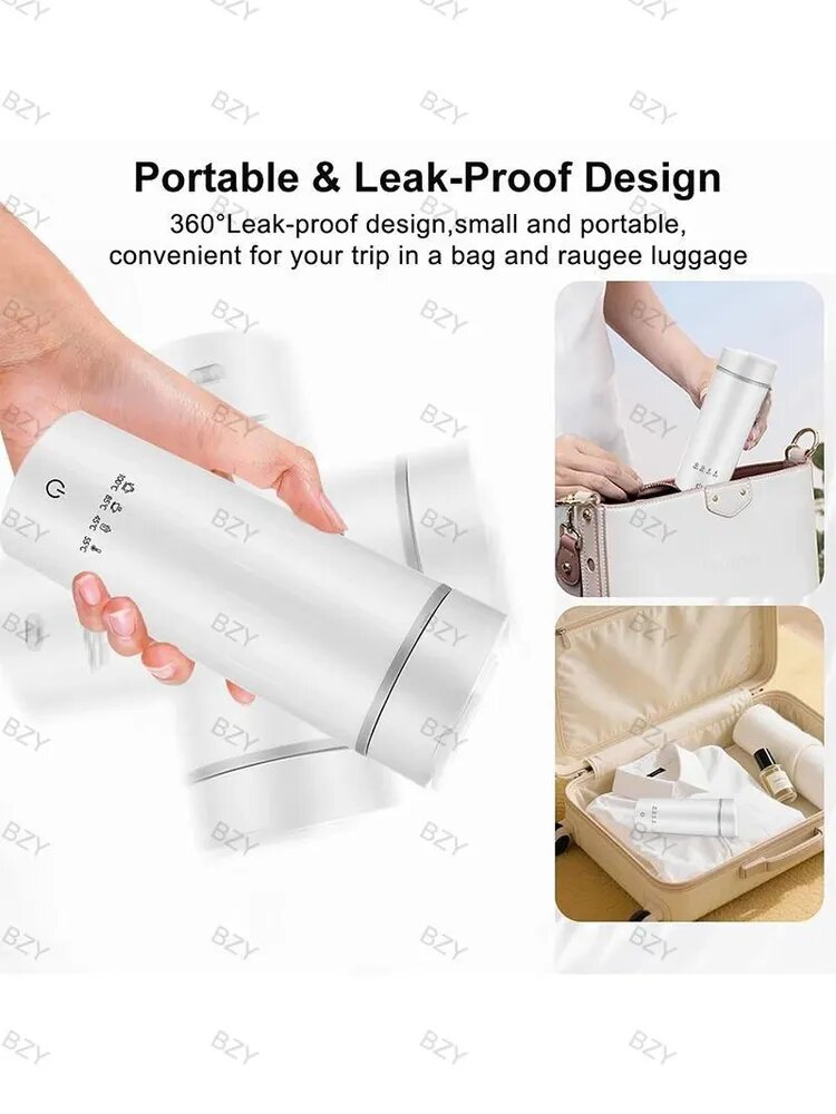 Электрический чайник PP-OD00793-251030X-25 портативный розовый, с защитой от ожогов