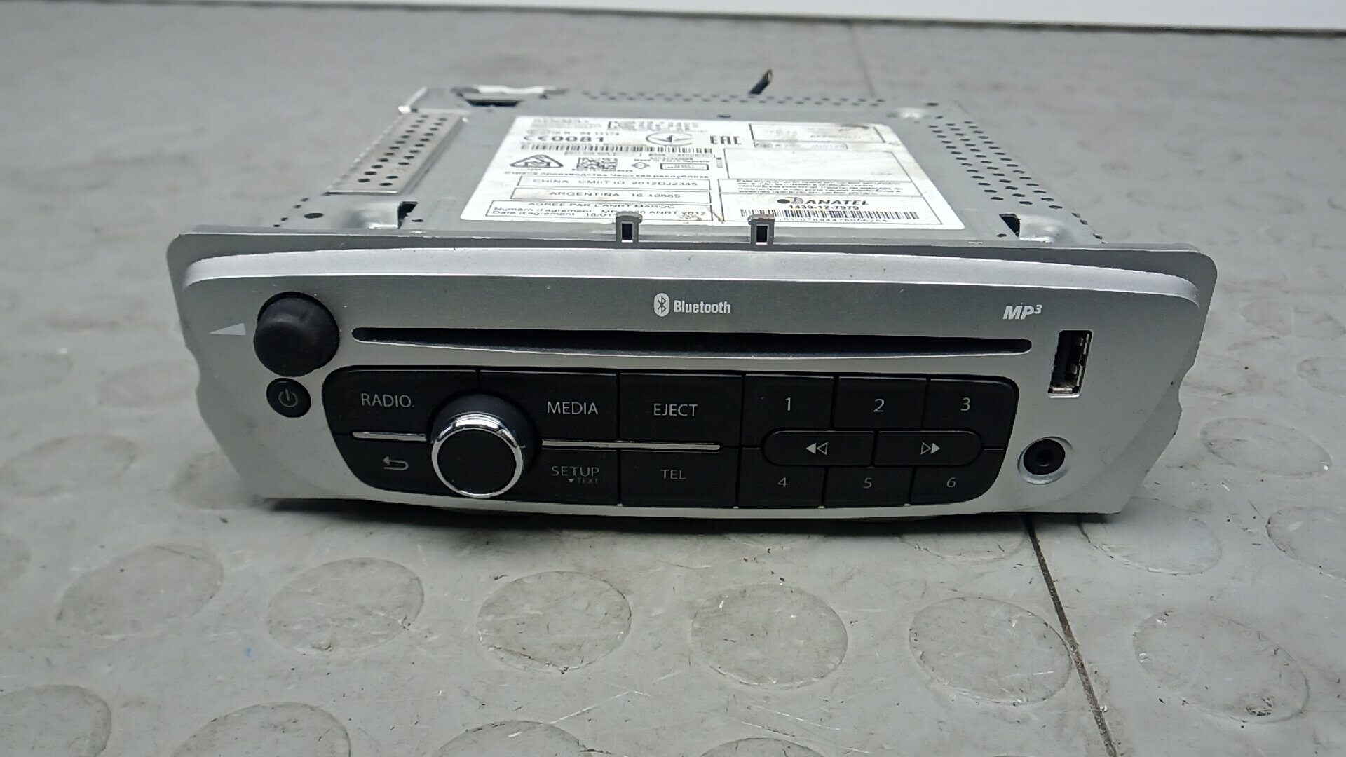 Магнитола RENAULT SCENIC 3