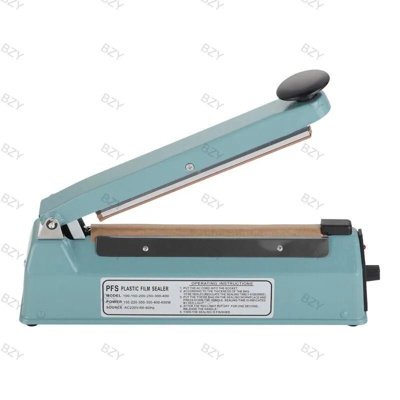 Запайщик Реторт Пакетов PFS Plastic Film Sealer для упаковки пластиковых пакетов, 0023 Hint of Blue