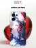 Силиконовый чехол на Oppo A6 Pro / Оппо A6 Про с принтом Взгляд аниме