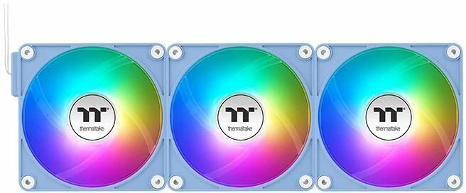 Вентилятор для корпуса Thermaltake CT140 EX ARGB Sync PC Cooling Fan Hydrangea Blue (3-Fan Pack)