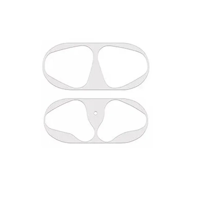 Металлический чехол для AirPods Pro 3, Белый, Silver