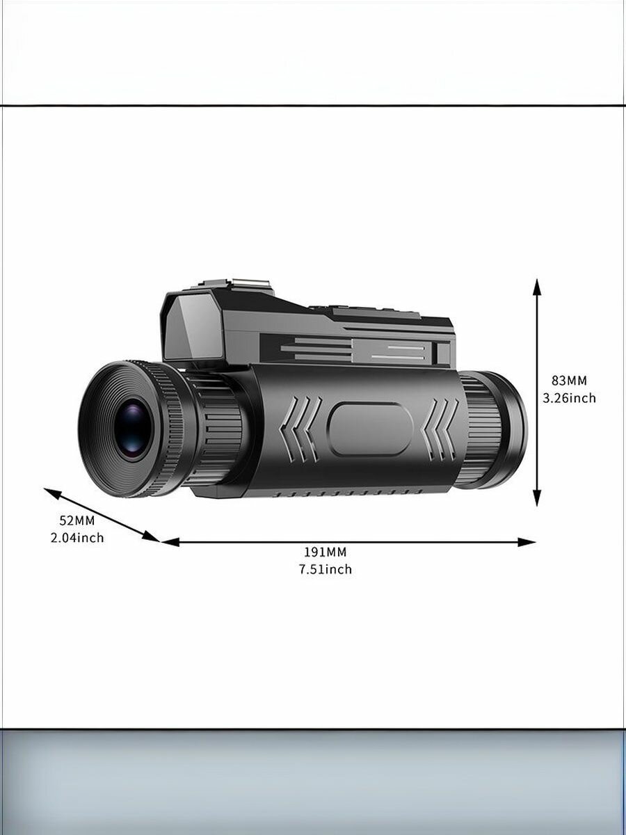Очки ночного видения D12 4K HD с Wi-Fi, 28-кратным оптическим зумом и 2-мегапиксельным инфракрасным прицелом. Приборы ночного видения.